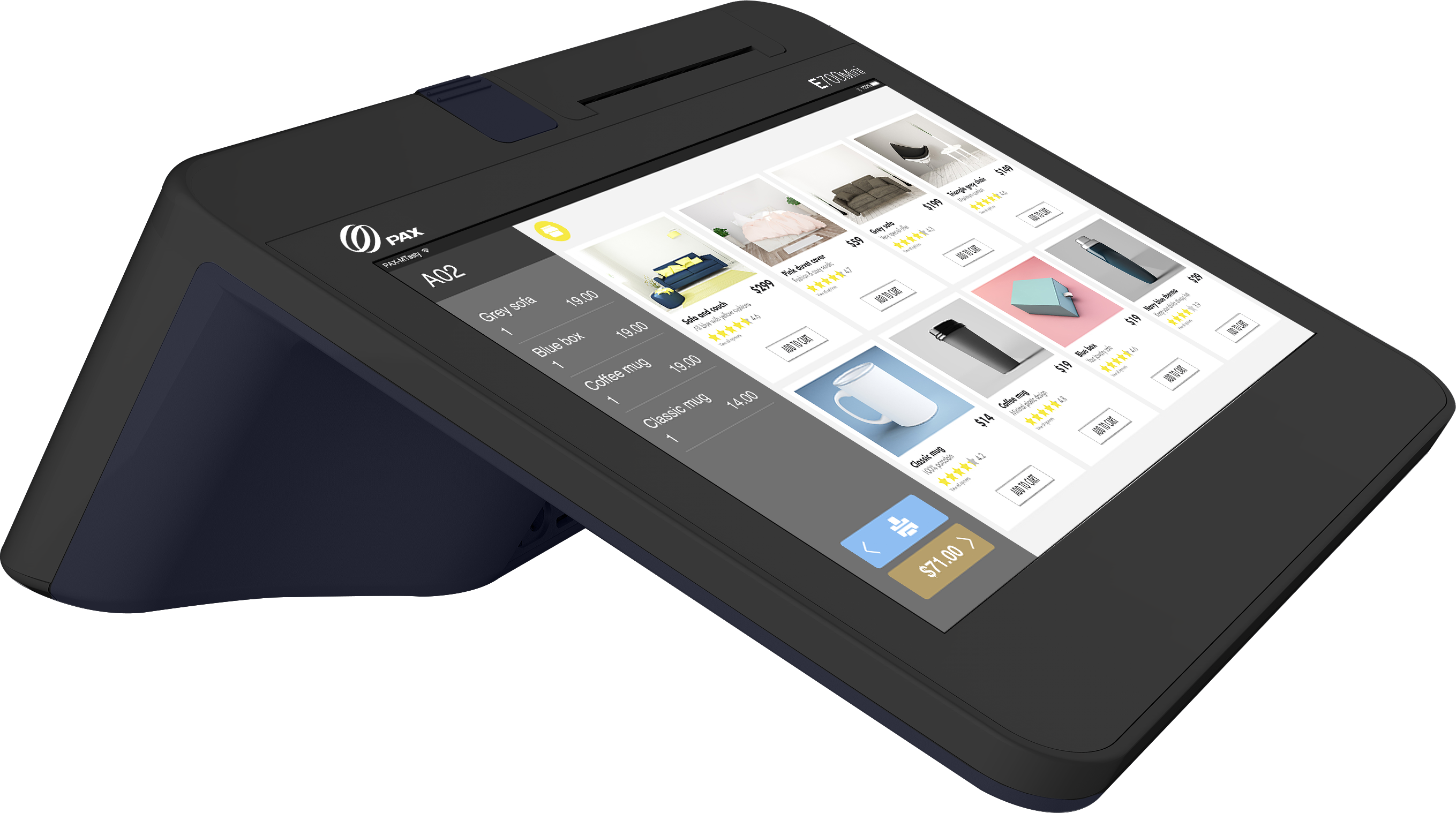 PAX E700 Mini Smart EPOS - (New) – Terminal Source